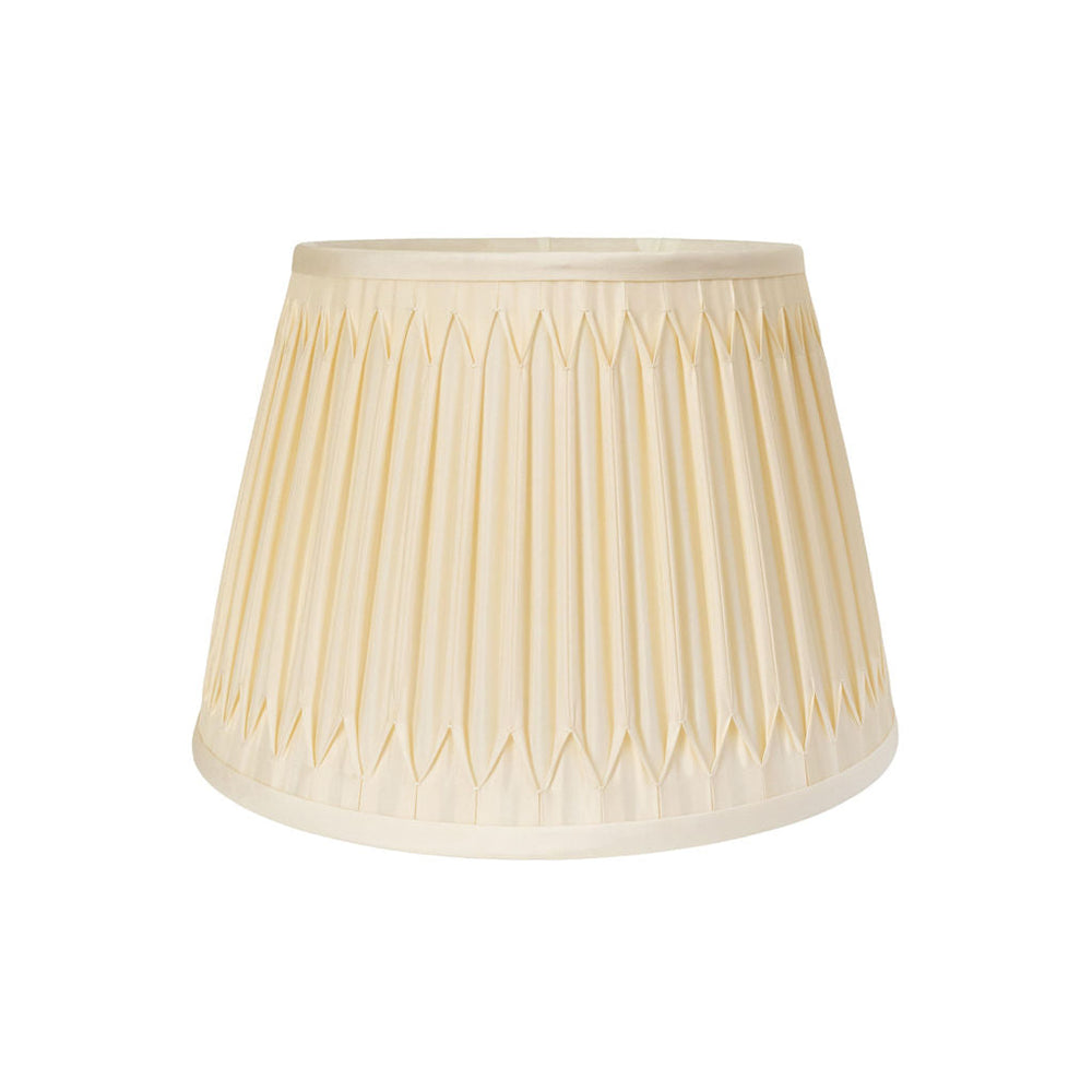 Smocked Silk Lampshade